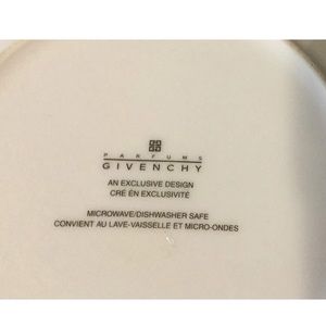 Givenchy | Accents | Parfums Givenchy Dessert Plate | Poshmark